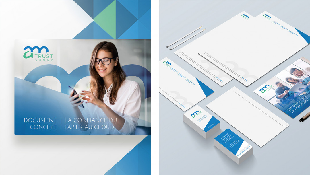 Gefigram - Création identité visuelle AM Trust Var
